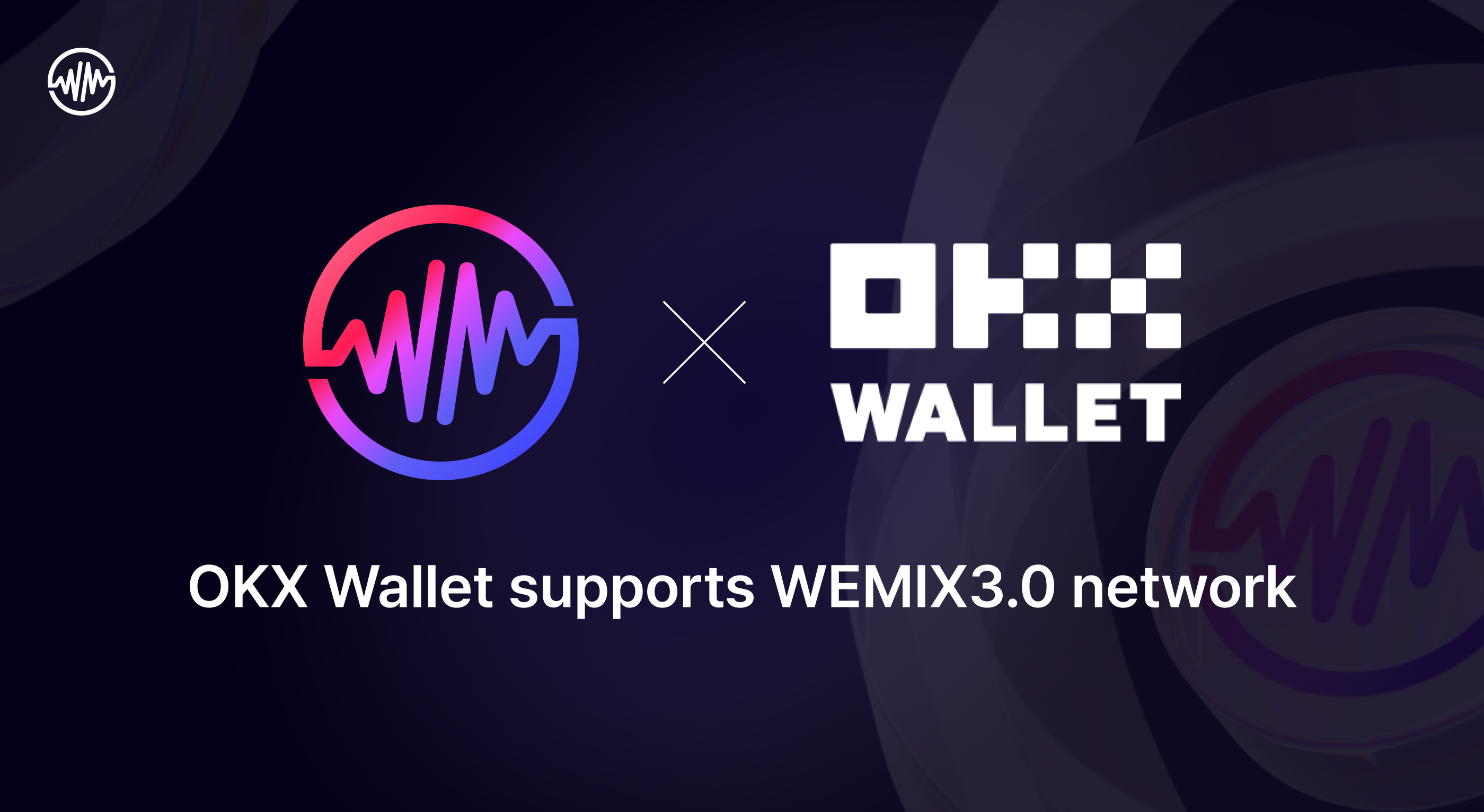 OKX Wallet supports WEMIX3.0 network | Articles | Communication | WEMIX