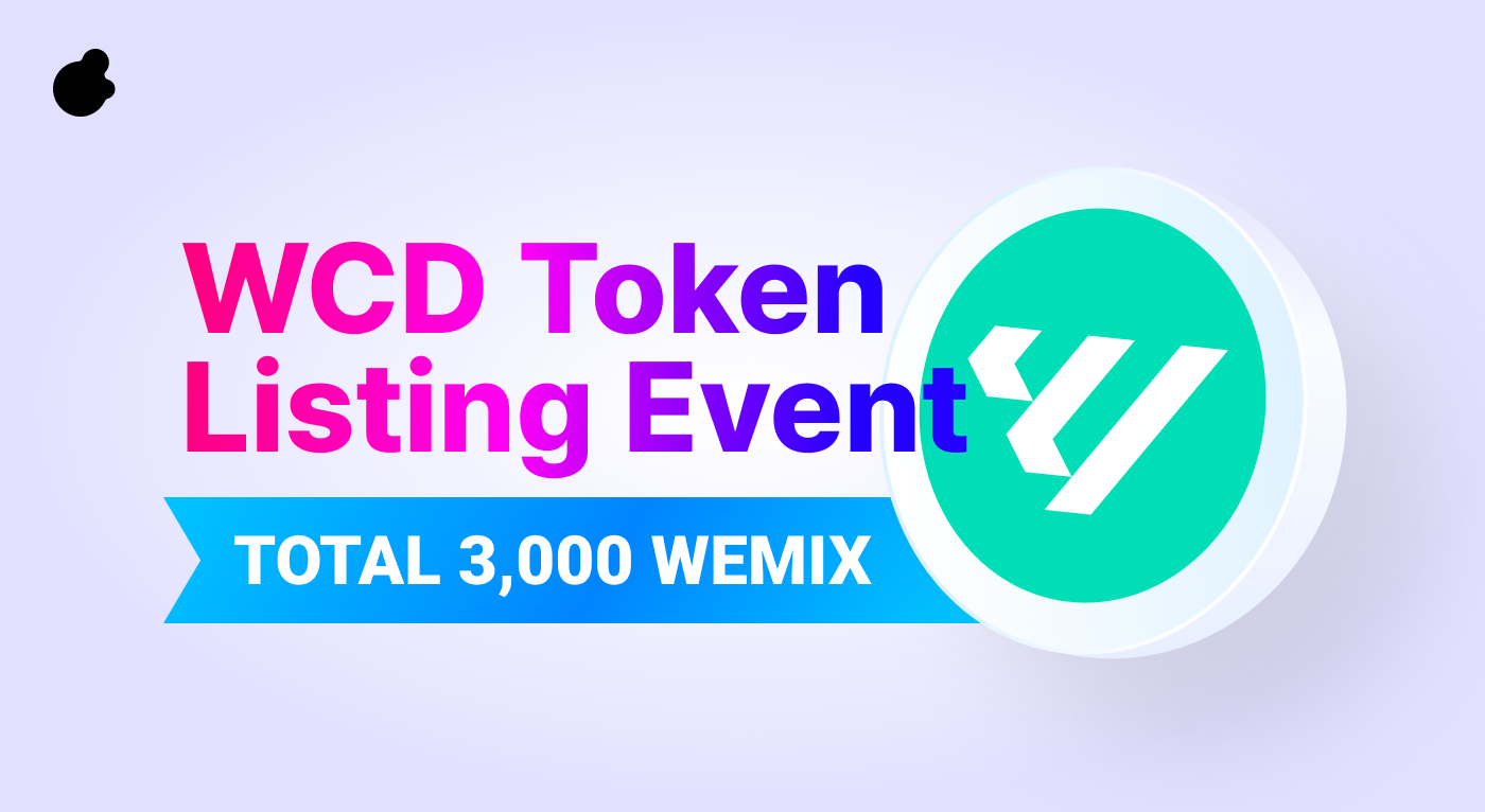 WEMIX.Fi - WCD Token Listing Event | Articles | News | WEMIX