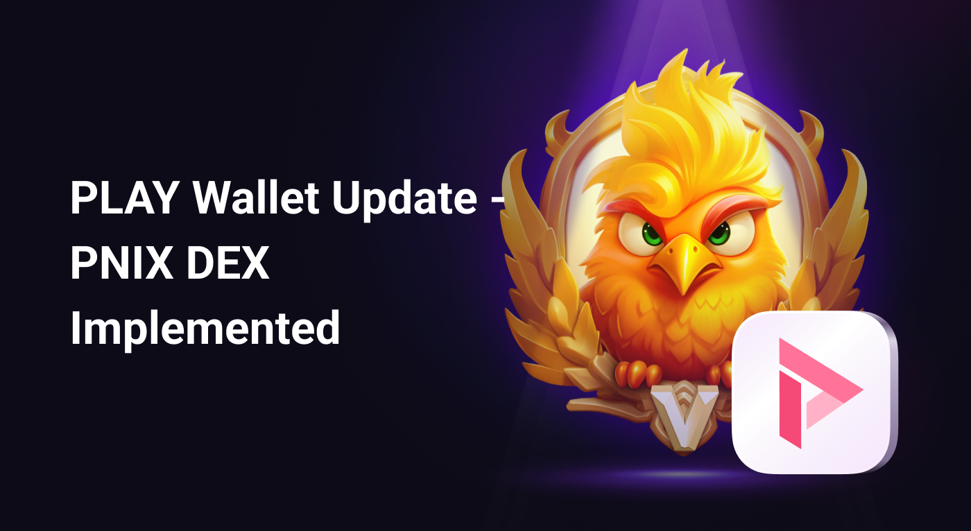 PLAY Wallet Update - PNIX DEX Implemented | Articles | News | WEMIX