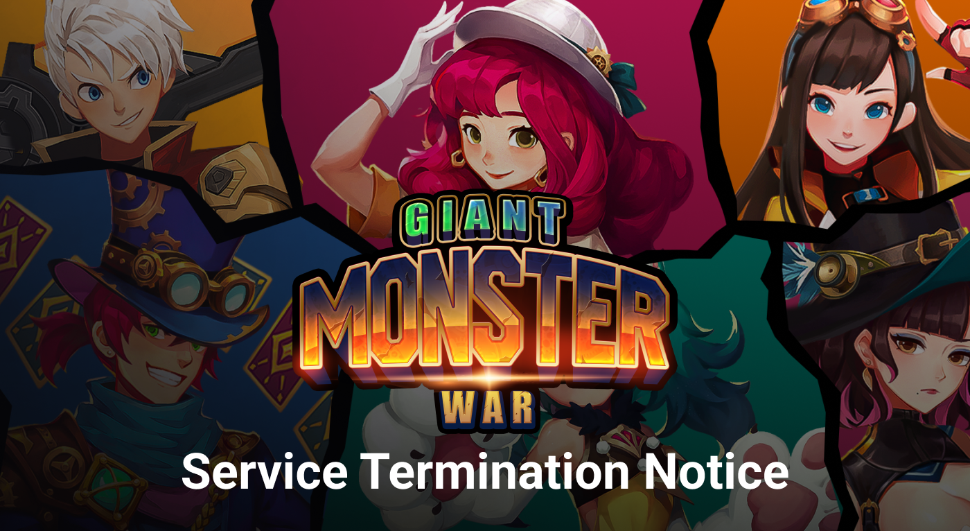 Giant Monster War Service Termination | Articles | News | WEMIX